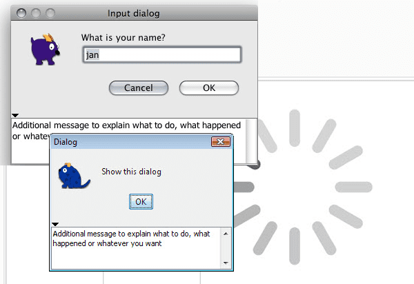 Dialog Plugin – Servoy Components